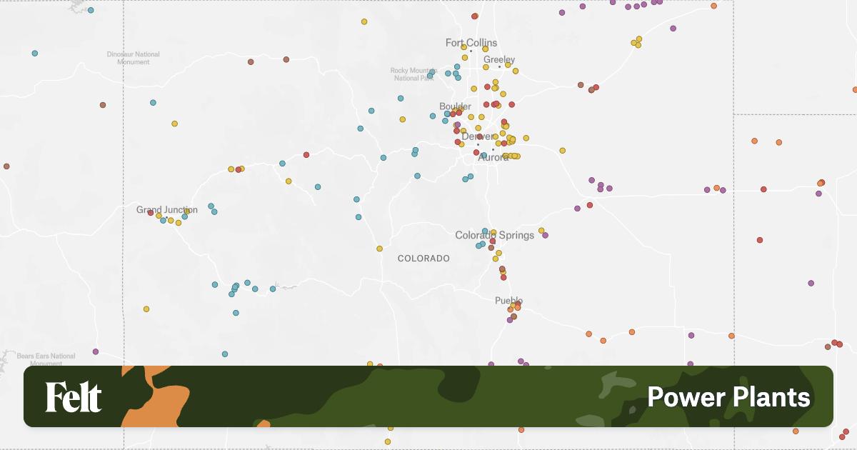 Colorado Power Plants Map Video: What Coloradans Need To Know About