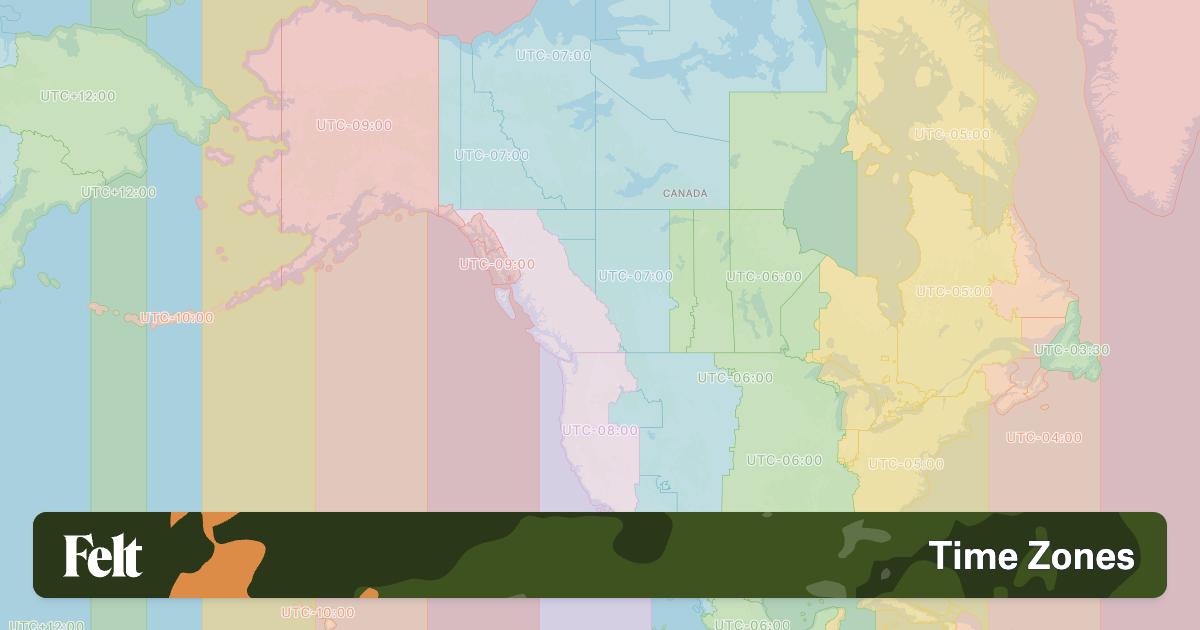 Time Zones in the United States