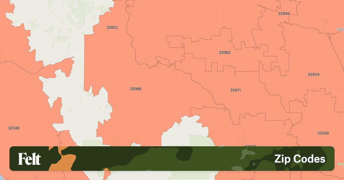 ZIP Codes in Lafayette County, Florida