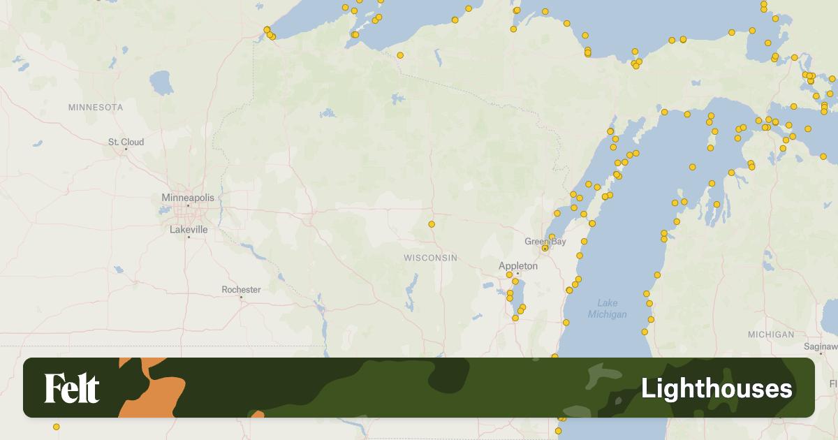 Lighthouses in Wisconsin