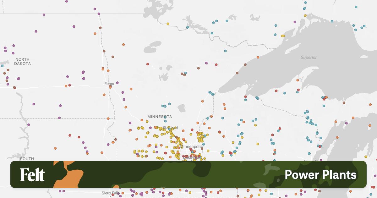 Power plants in Minnesota