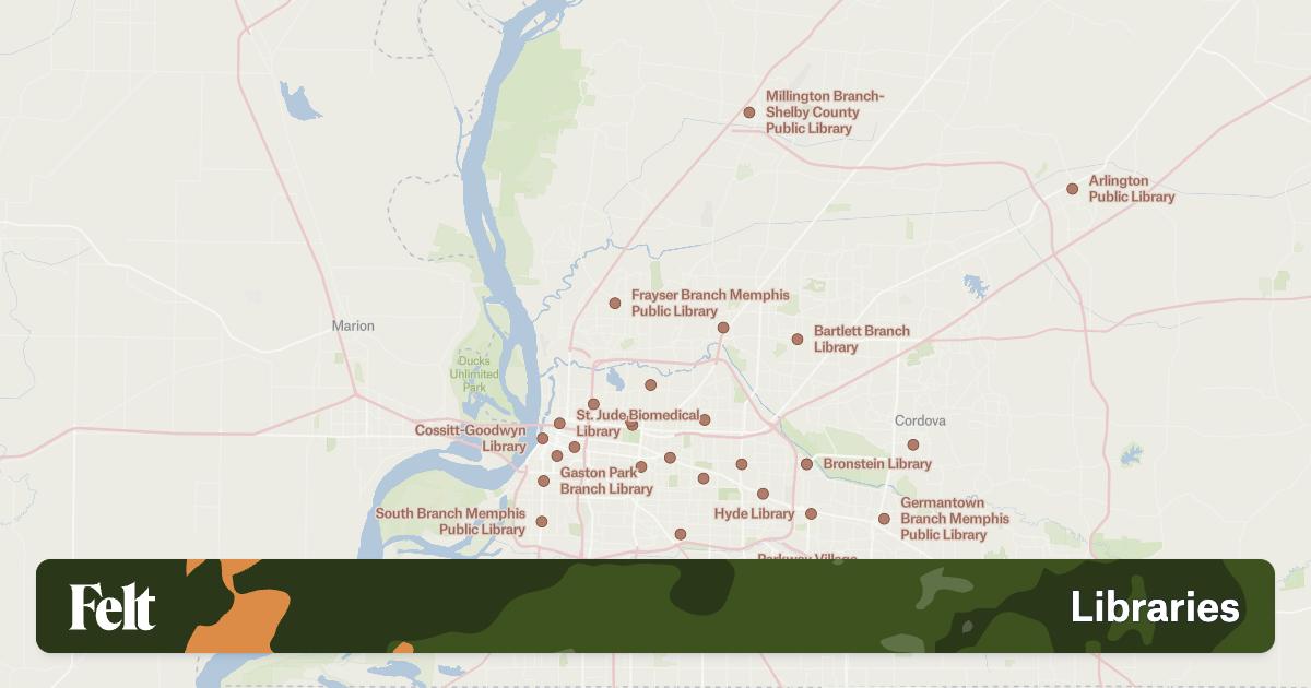Libraries in Shelby County, Tennessee