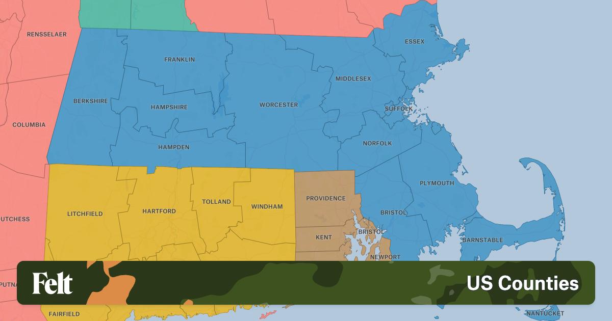 Counties in Massachusetts