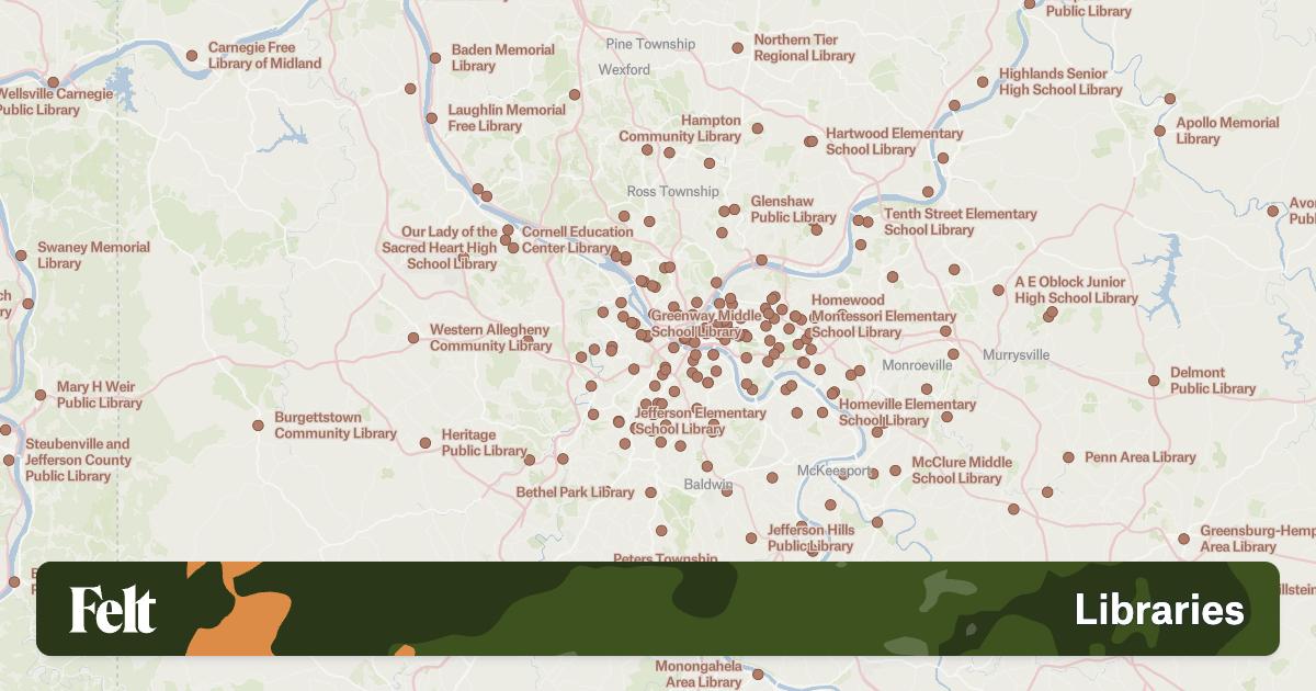 Libraries in Allegheny County, Pennsylvania