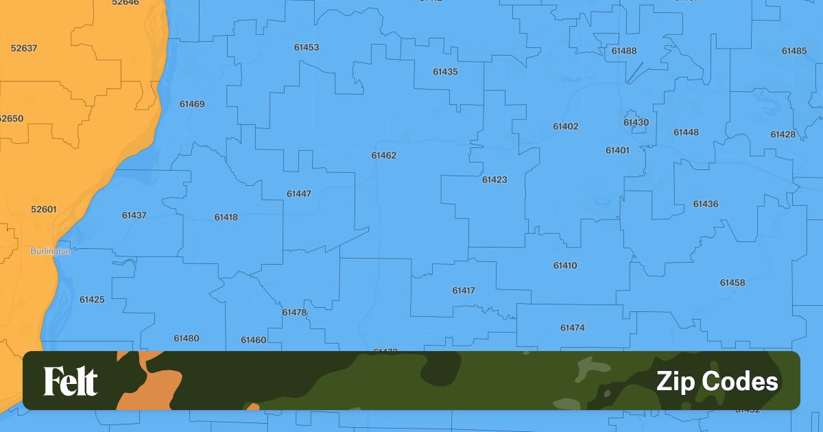 ZIP Codes in Warren County, Illinois