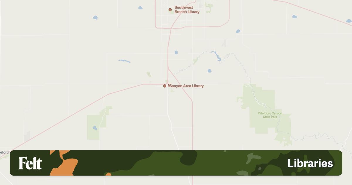 Libraries in Randall County, Texas