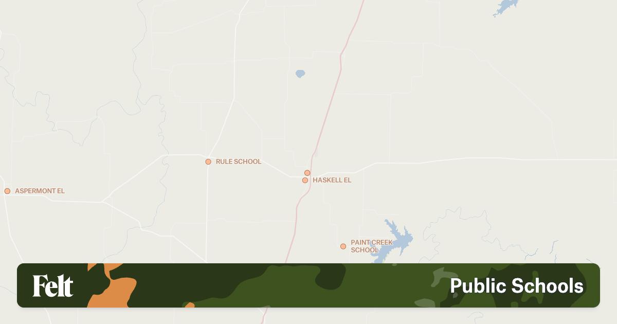 US Public Schools in Haskell County, Texas