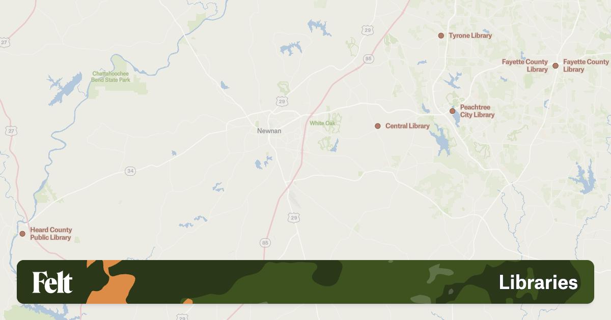 Libraries in Coweta County, Georgia