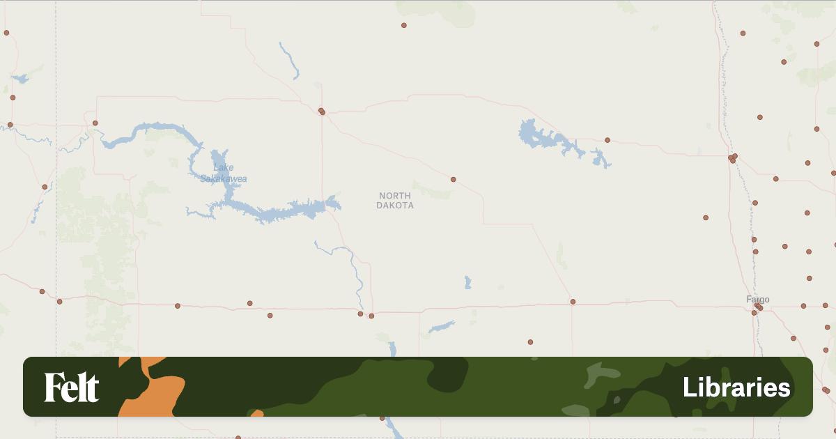 Libraries in North Dakota