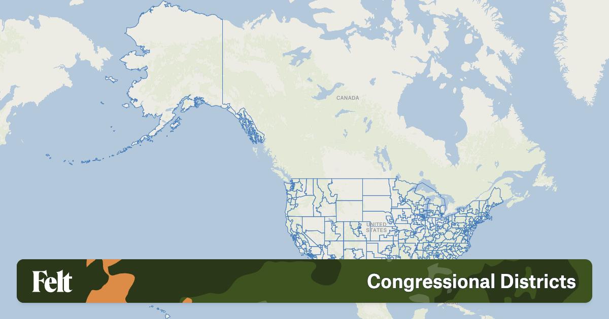 Congressional Districts in the United States