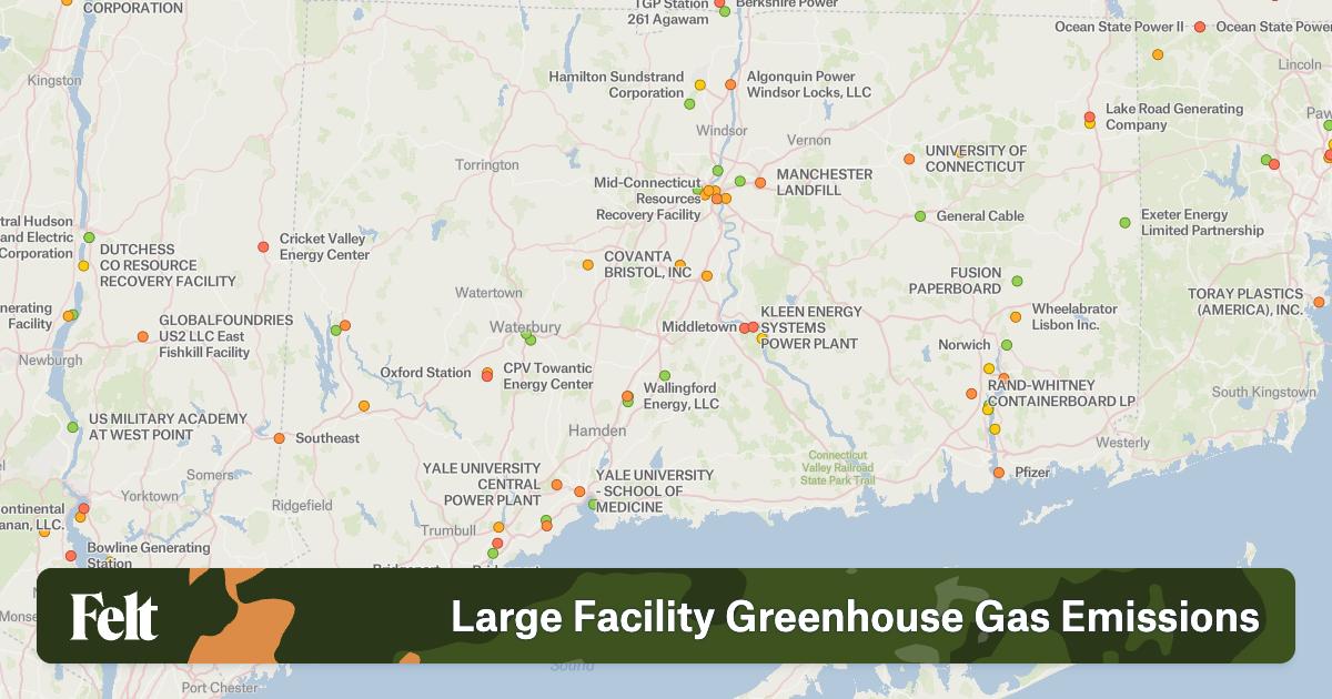 Greenhouse Gas Emissions in Connecticut