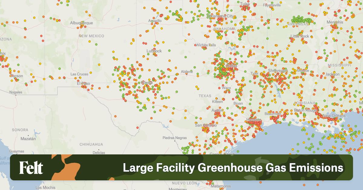 Greenhouse Gas Emissions in Texas