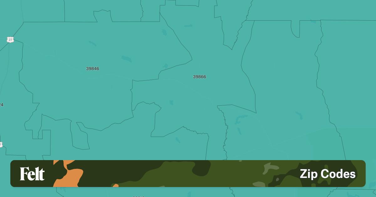 ZIP Codes in Calhoun County, Georgia