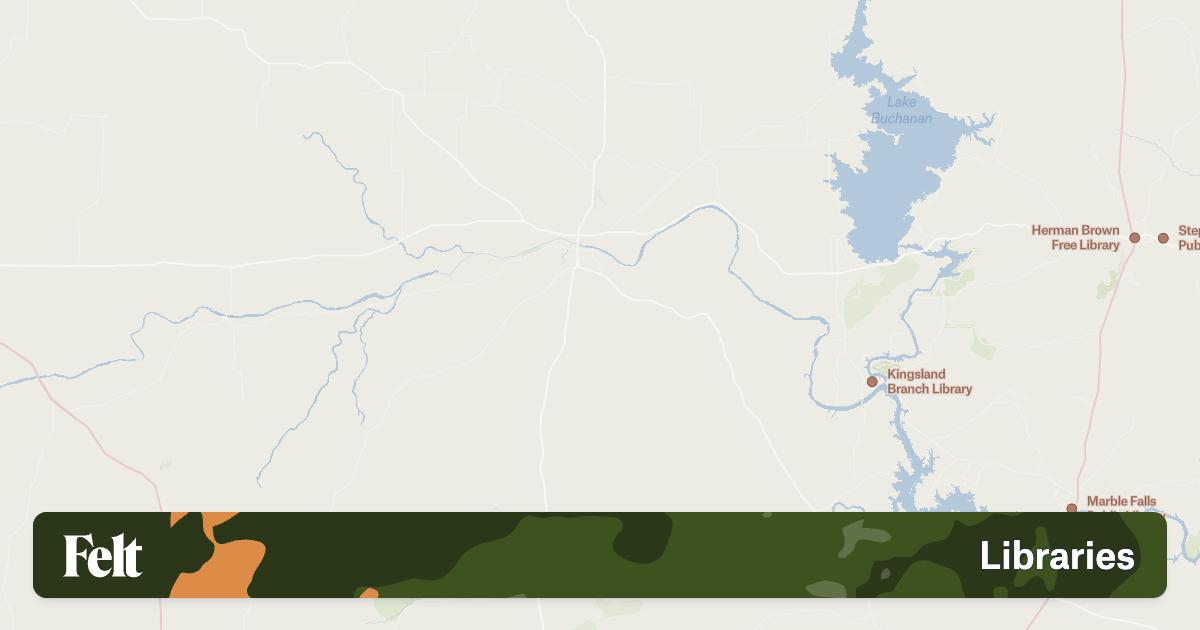 Libraries in Llano County, Texas