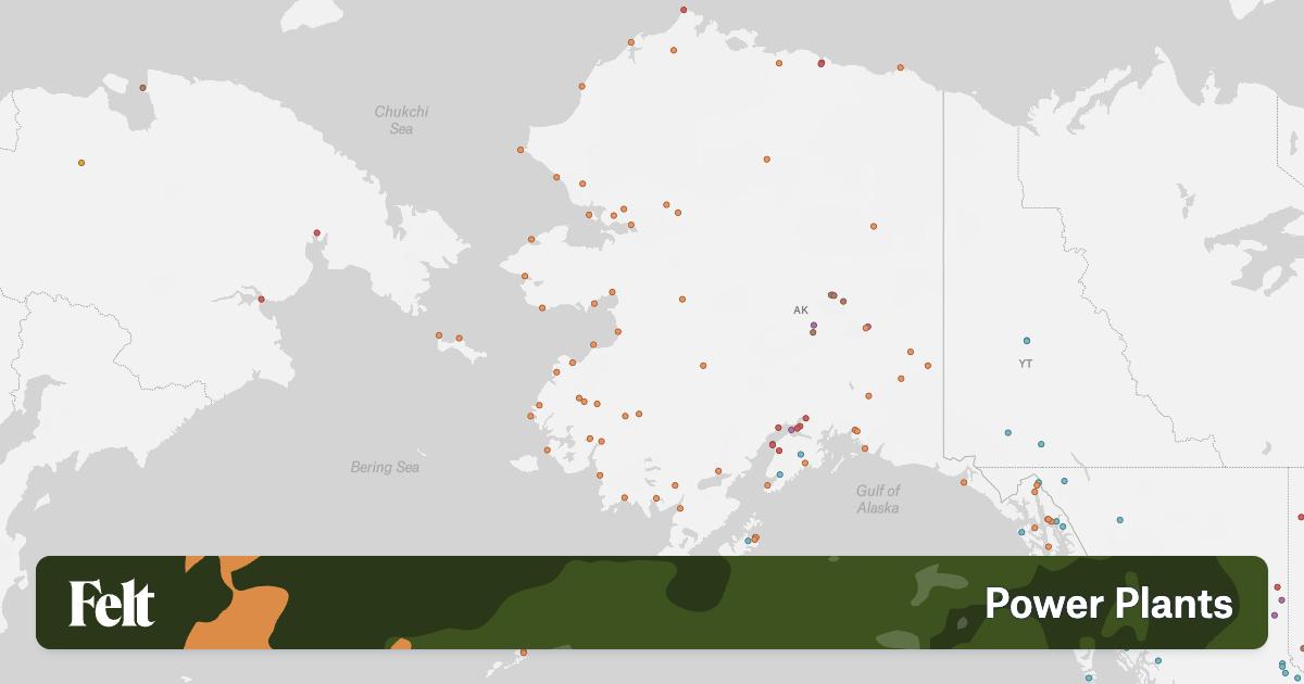Power plants in Alaska