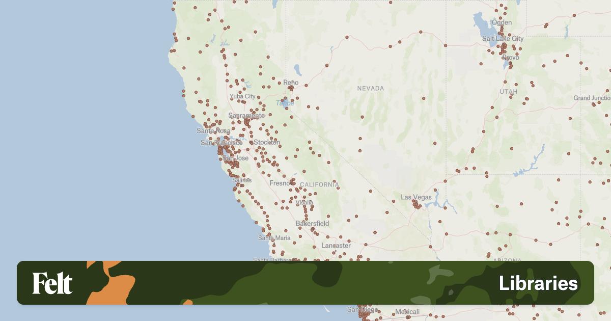 Libraries in California