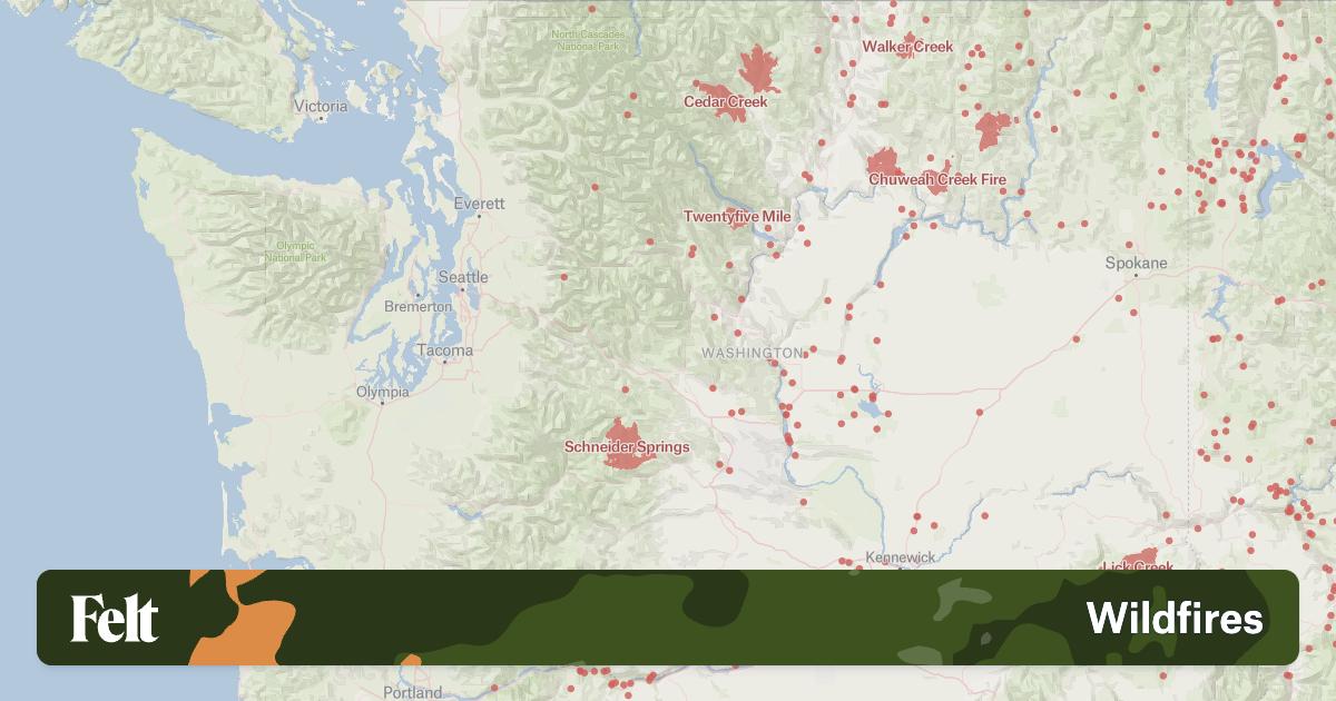 Wildfires in Washington