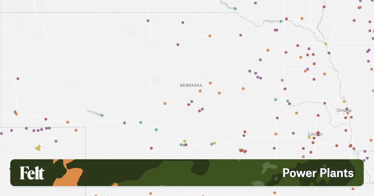 Power plants in Nebraska