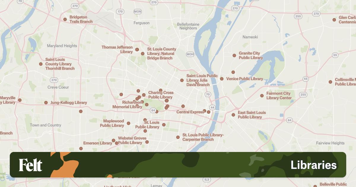 Libraries in St. Louis city, Missouri