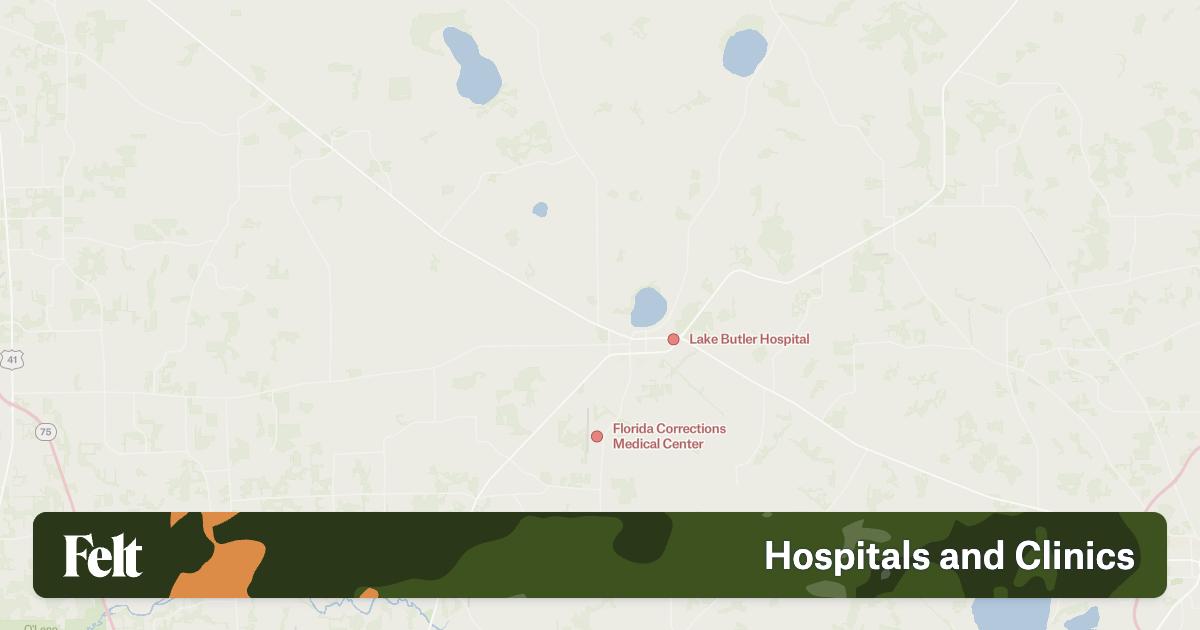 Hospitals and clinics in Union County, Florida