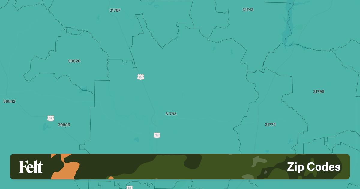ZIP Codes in Lee County, Georgia