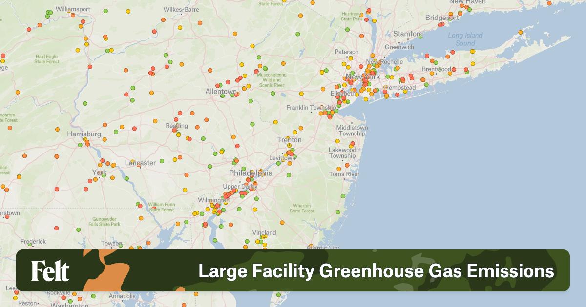 Greenhouse Gas Emissions in New Jersey