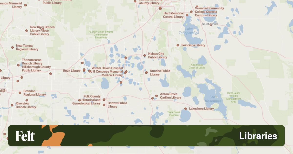 Libraries in Polk County, Florida