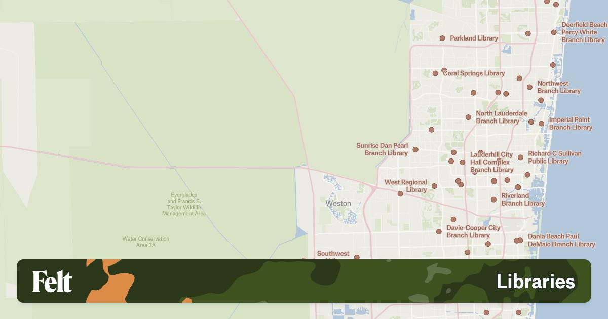 Libraries in Broward County, Florida