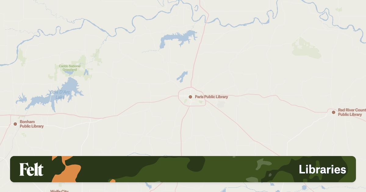 Libraries in Lamar County, Texas